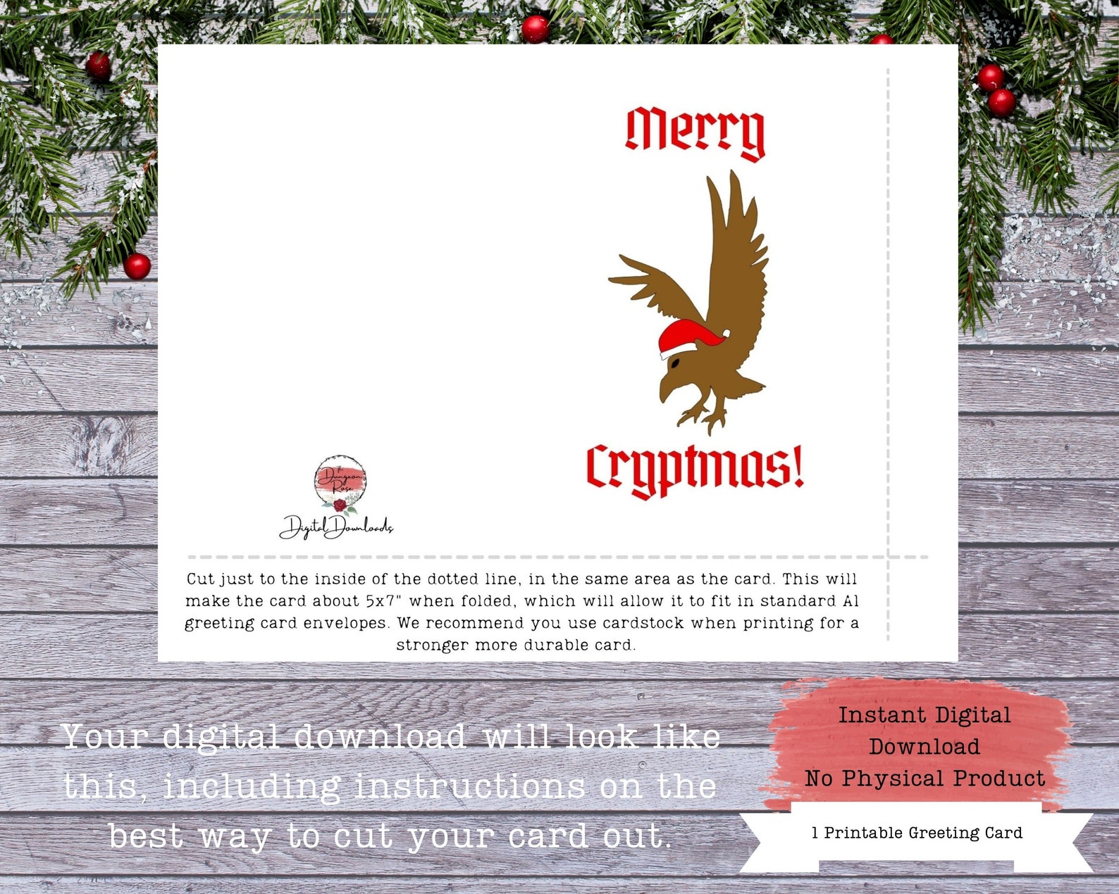Thunderbird, Cryptid Christmas, Cryptid Hunter, Cryptid Core, Merry ...