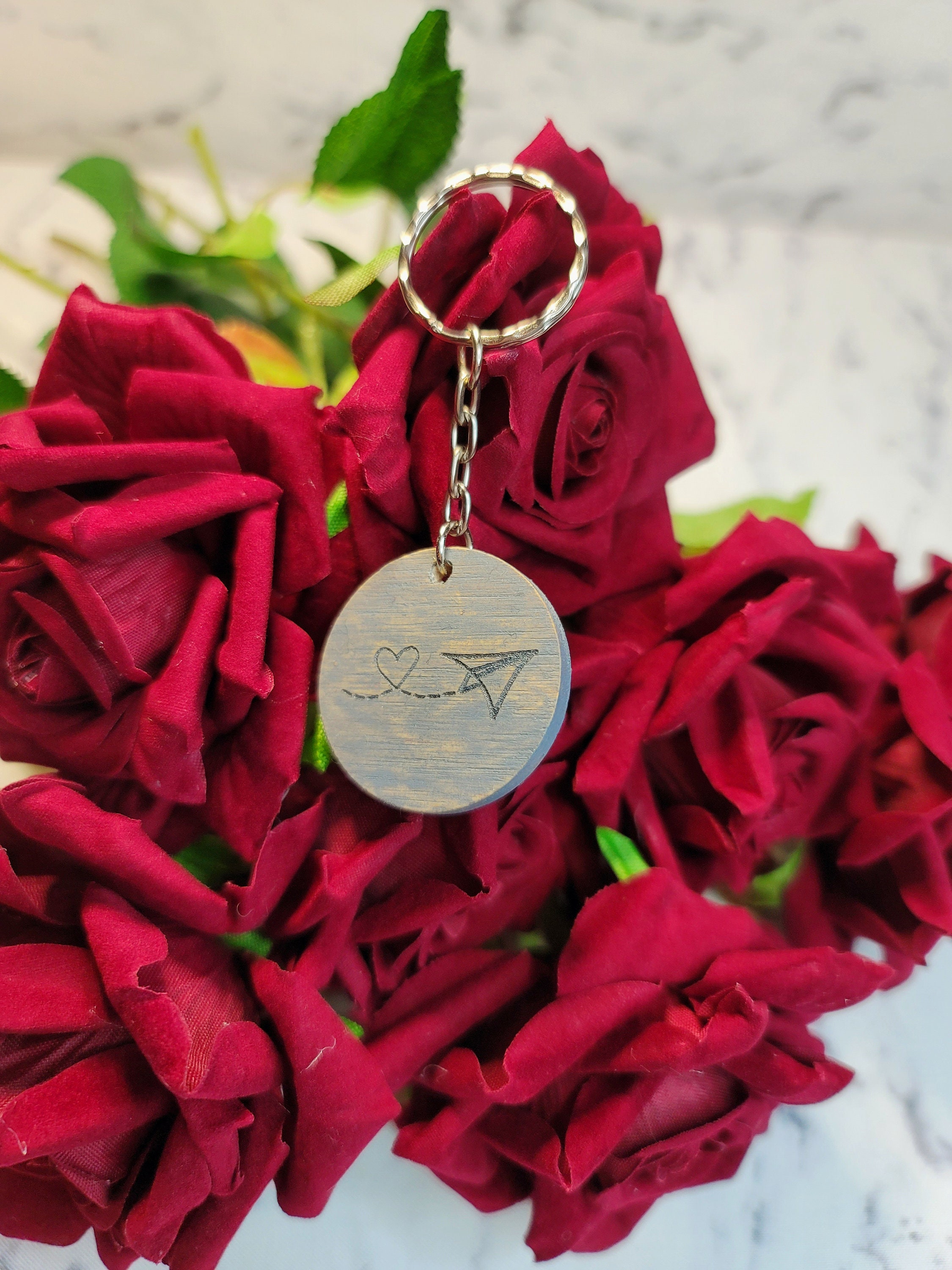 Airplane Keychain Paper Airplane Gifts Airplane Key Chain | Etsy