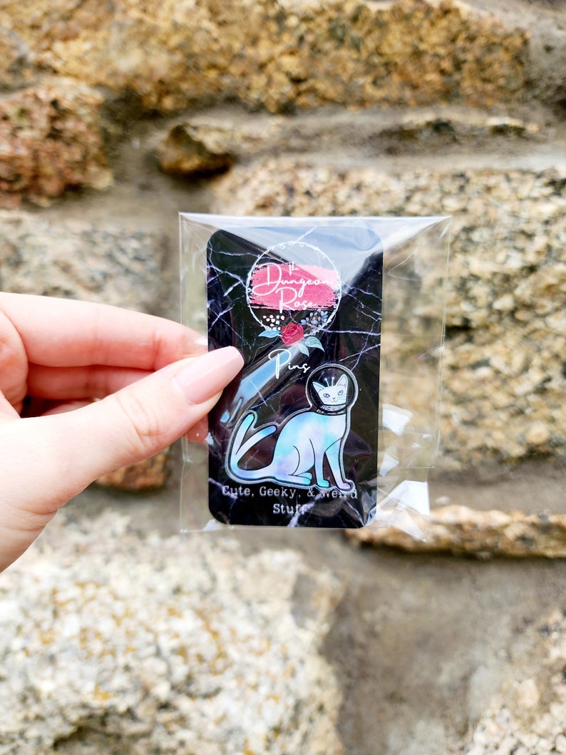 Space Cat Pin, Alien Cat, Sci Fi Pin, Science Fiction, Sci Fi Art, Cat ...