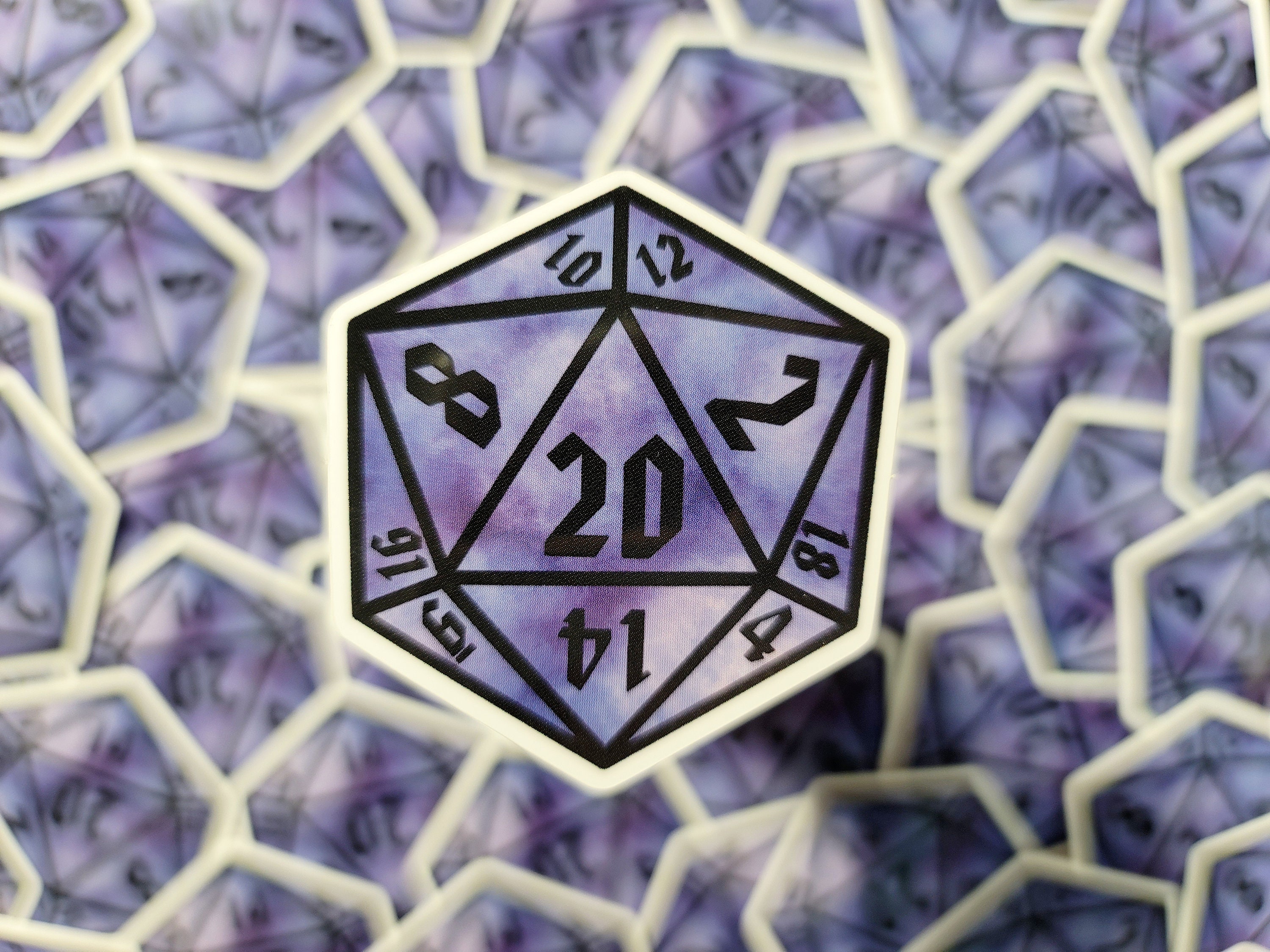 D20 Sticker Natural 20 Role Playing Games D20 Dice D20 - Etsy