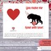 Snarly Yow Cryptid Digital Printable Valentine Printable - Etsy