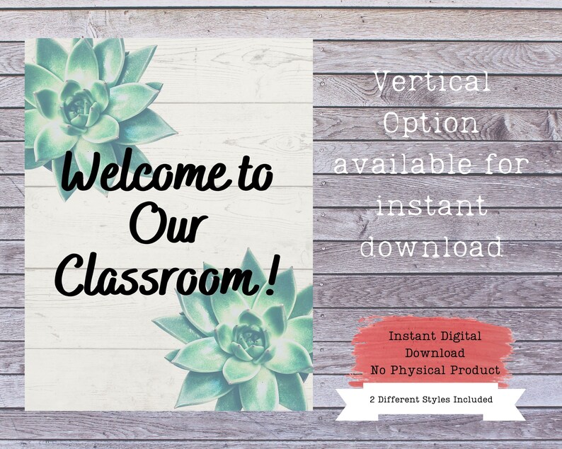 Welcome to Our Class Classroom Printables Classroom - Etsy