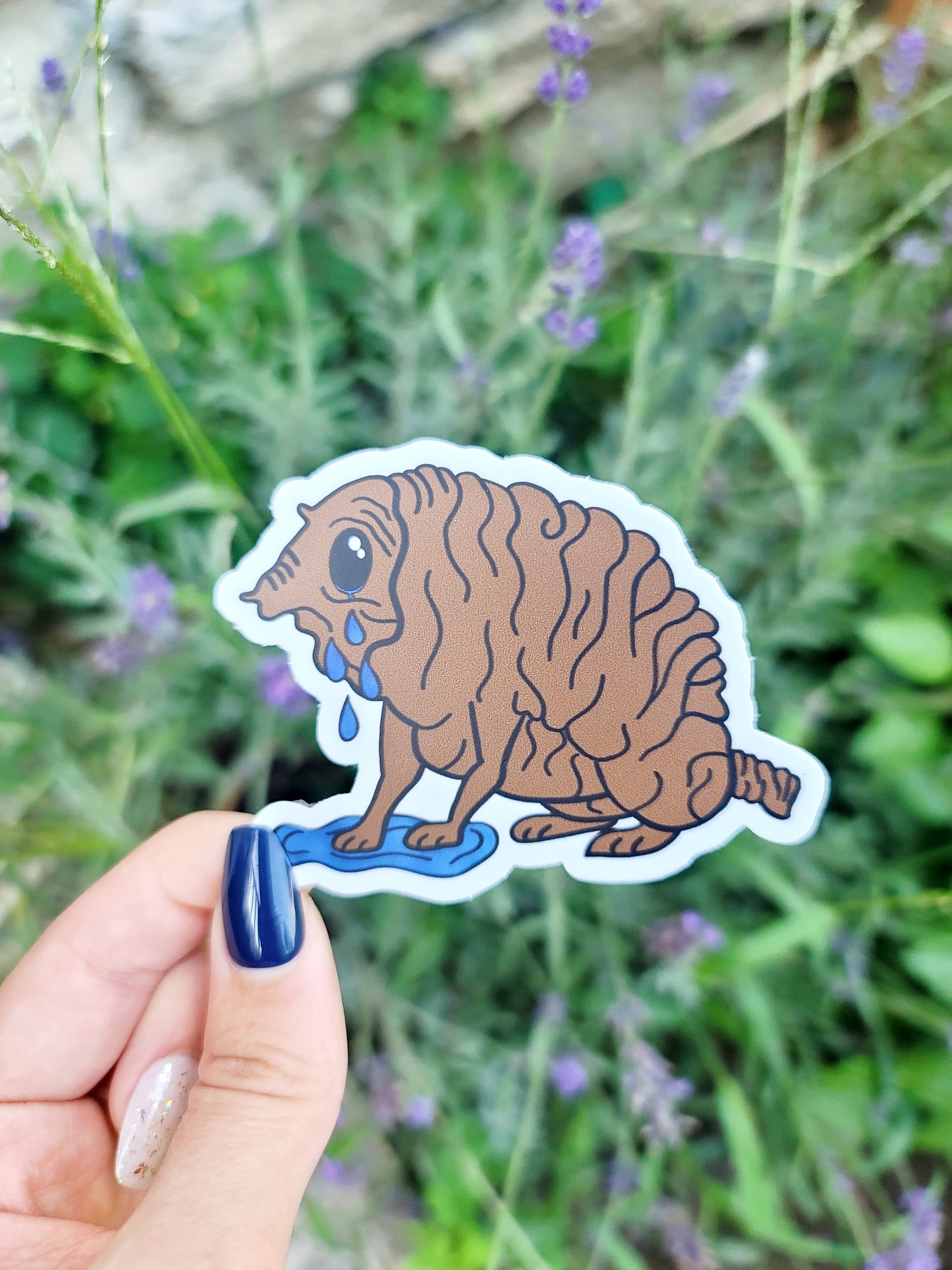 Squonk Cryptid Sticker Cryptid Art Cryptid Club Cryptid - Etsy