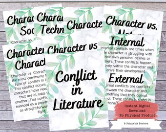 Printable Poster Set English Posters Classroom Decor - Etsy