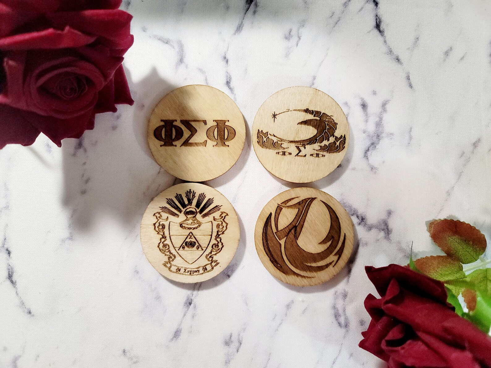 Phi Sigma Phi Phi Sig Magnet Phi Sig Phoenix Fraternity - Etsy