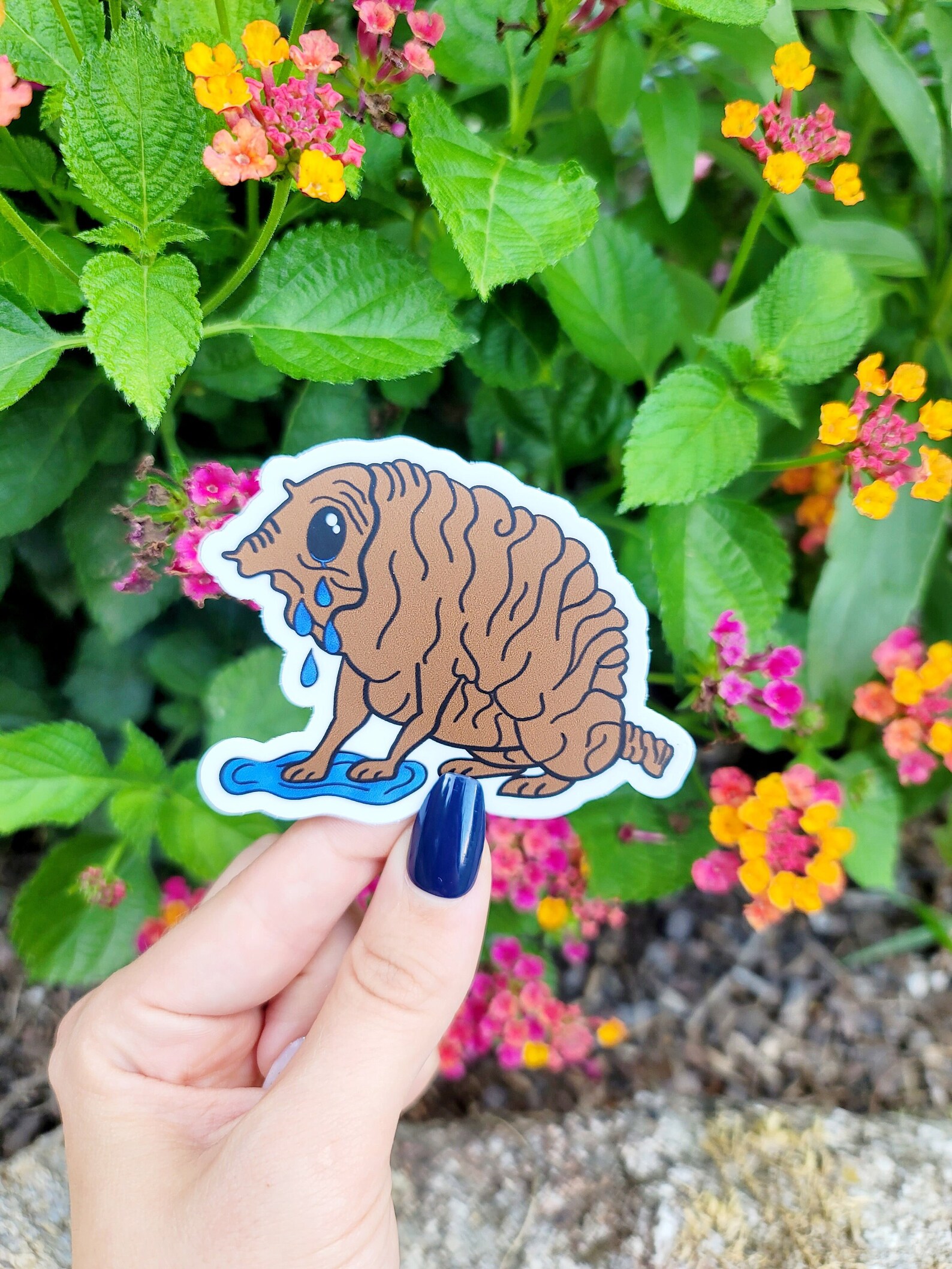 Squonk Cryptid Sticker, Cryptid Art, Cryptid Club, Cryptid Decor ...