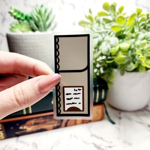 Archival Flip Top Box Clear Sticker, Archival Storage, Archivist ...