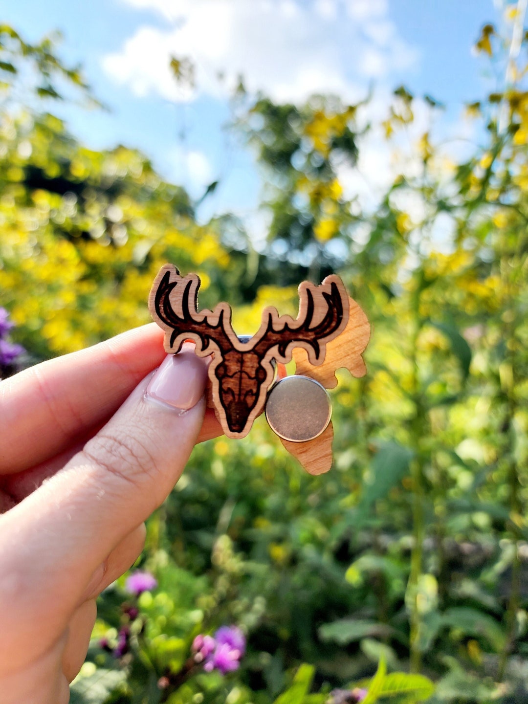 Wendigo Magnet, Wendigo Gift, Cryptid Gift, Cryptid Decor, Cryptid ...