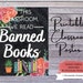 Banned Books Poster, Banned Books Art, Book Classroom Decor, English ...
