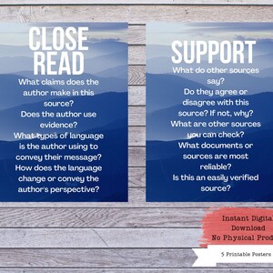 Think Like a Historian, History Decor, History Poster, Social Studies ...