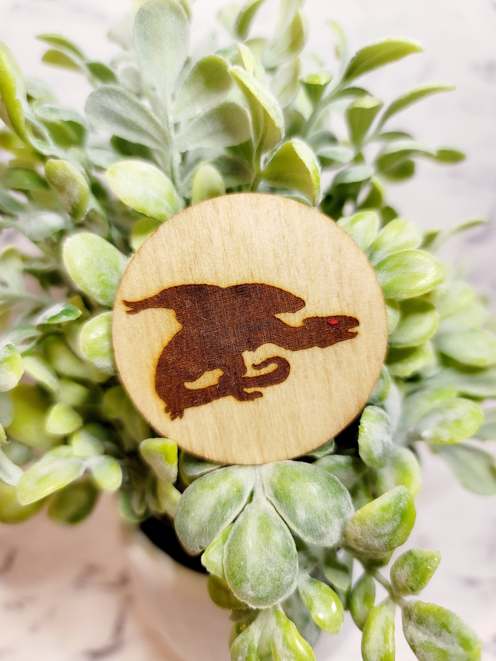 Snallygaster Weird Magnet Monster Magnet Cryptid Gift | Etsy