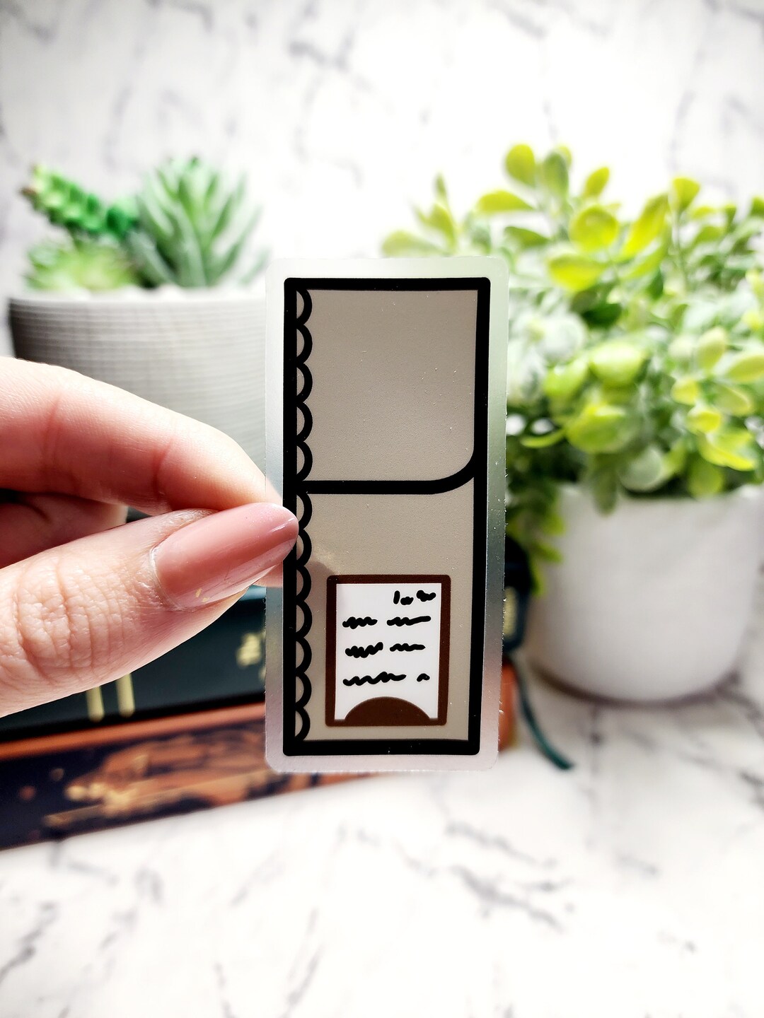 Archival Flip Top Box Clear Sticker, Archival Storage, Archivist ...