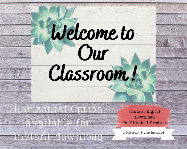 Welcome to Our Class Classroom Printables Classroom - Etsy