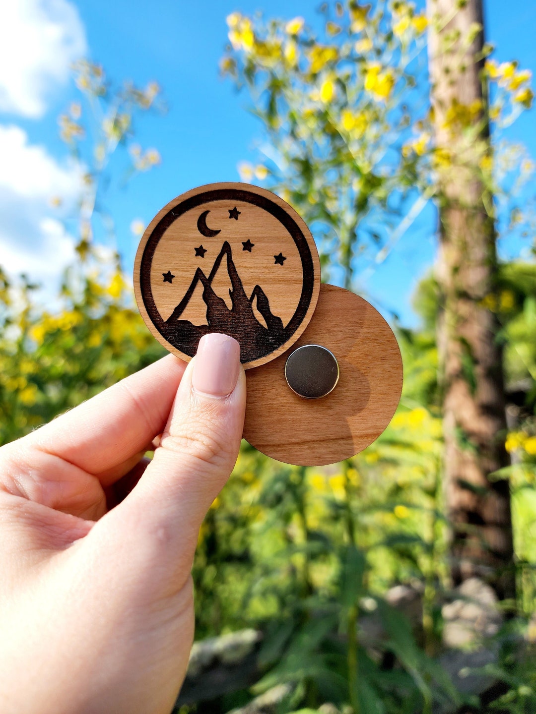 Mountains Magnet, Nature Magnet, Hiking Magnet, Gifts for Hikers ...