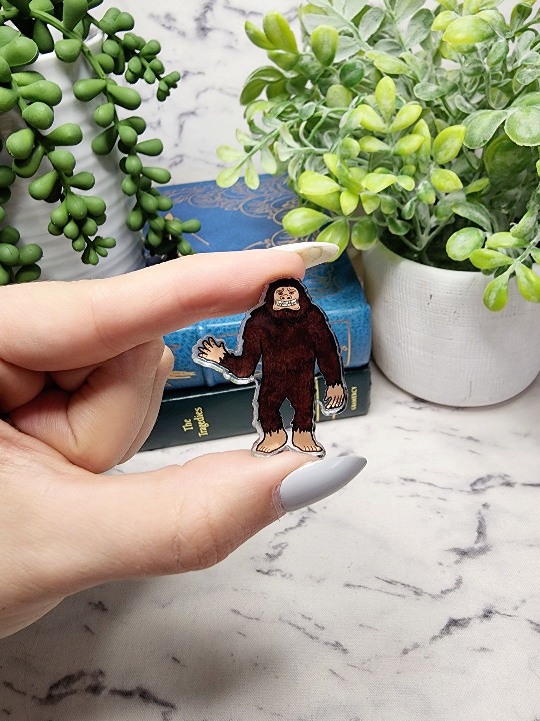 Bigfoot Pin, Bigfoot Gifts, Woodbooger Pin, Sasquatch Pin, Bigfoot Art ...