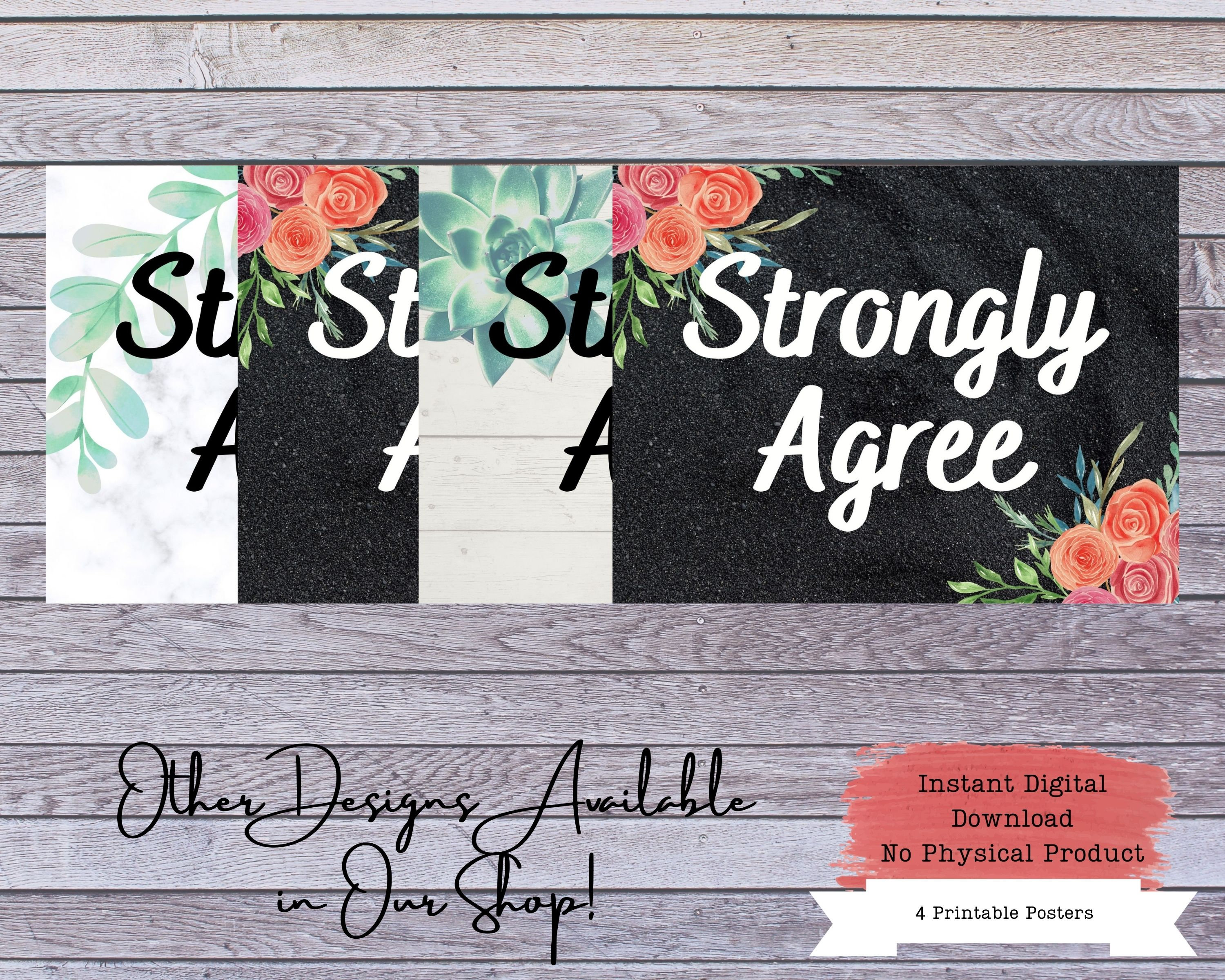 Four Corners Activity Posters 4 Corners Activity Classroom - Etsy