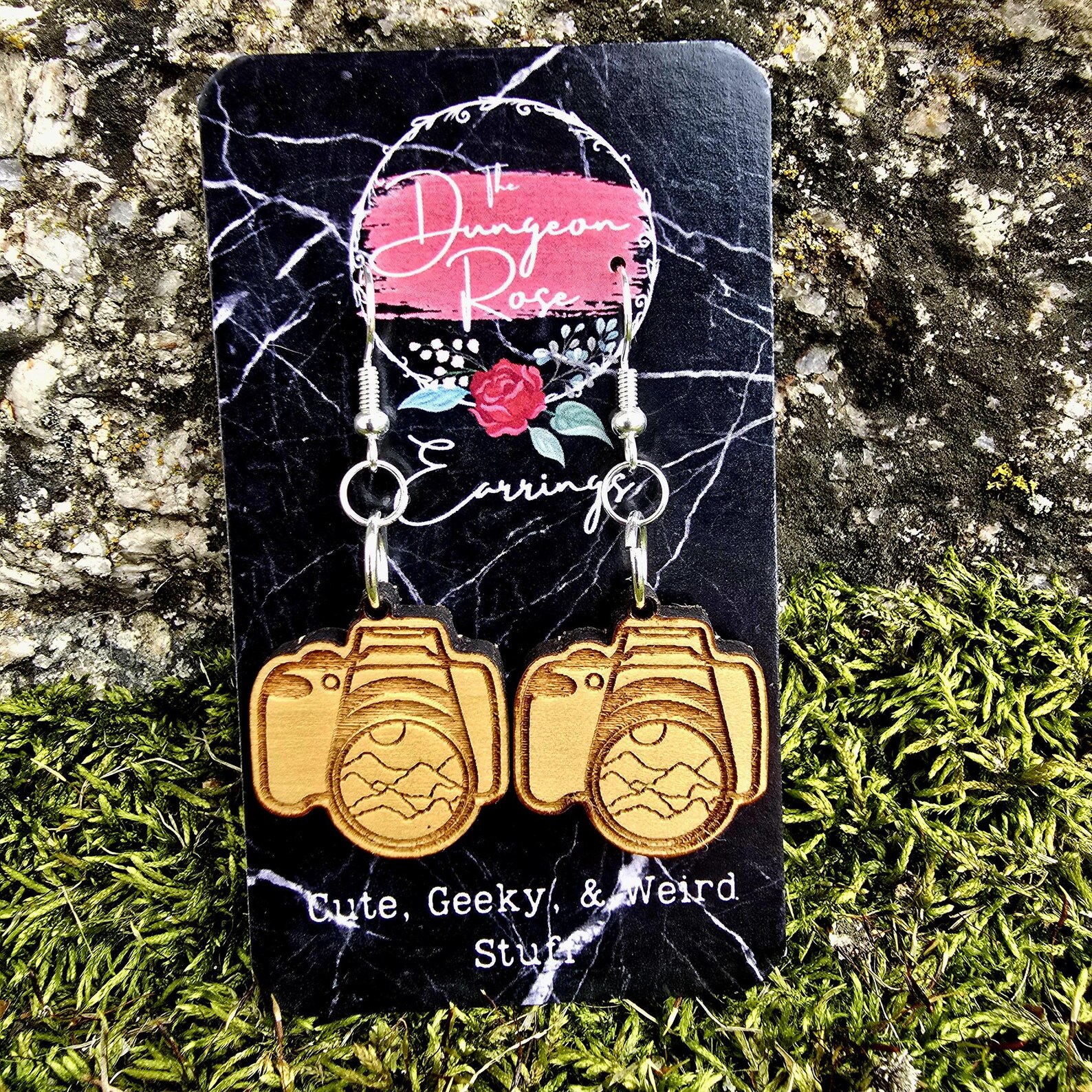 Photographer Dangle Earrings, Camera Earrings, Gift for Photographer ...