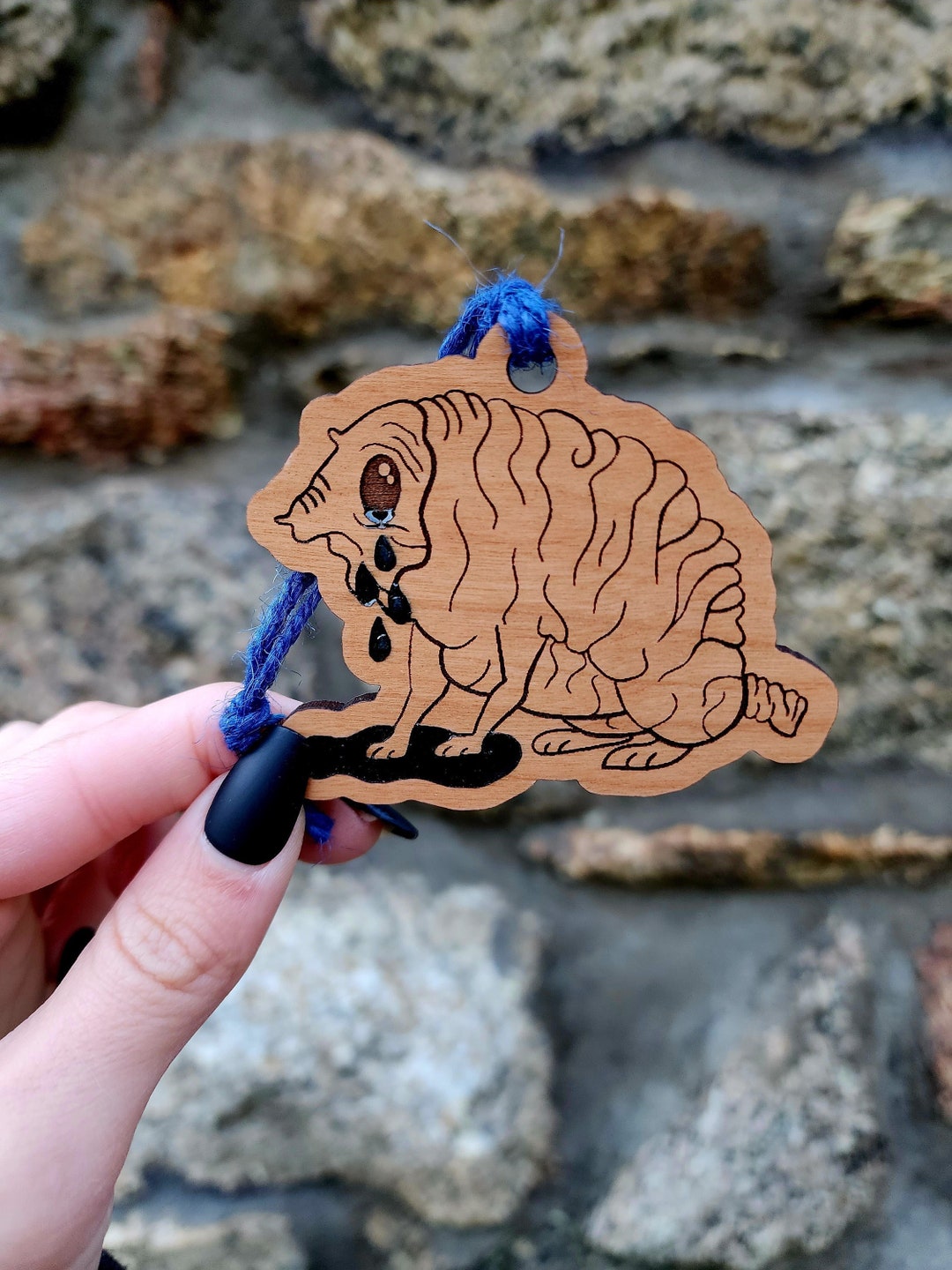 Squonk Cryptid Crying Ornament, Nerd Ornament, Cryptid Core, Geek ...