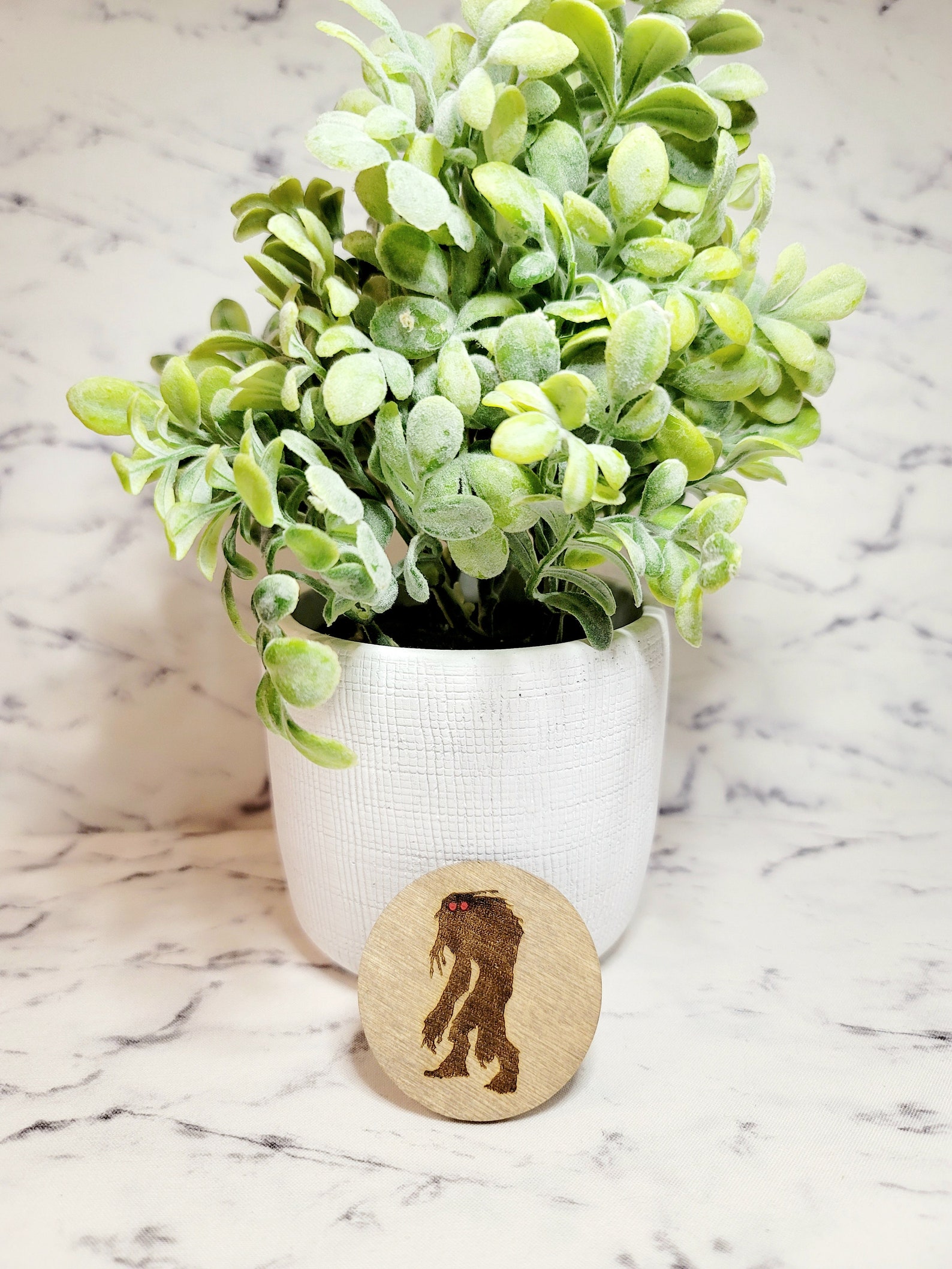 Abominable Snowman Yeti Magnet Cryptid Magnet Cryptid Gift - Etsy