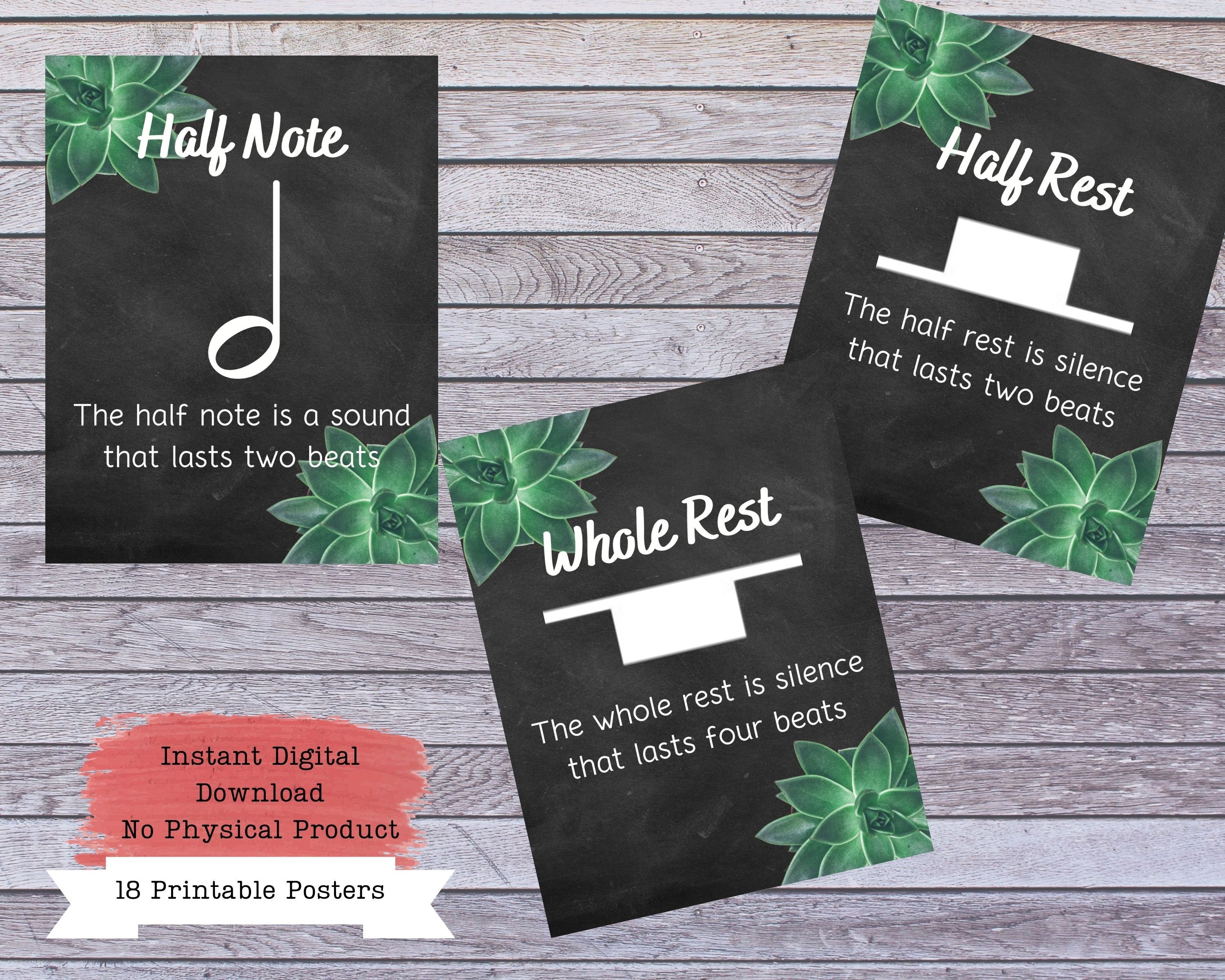 Music Poster Pack, Music Classroom, Music Room Decor, Music Room Art ...