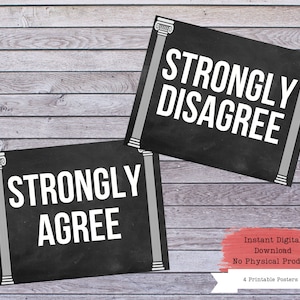 Four Corners Activity Posters, 4 Corners Activity, Classroom Discussion ...