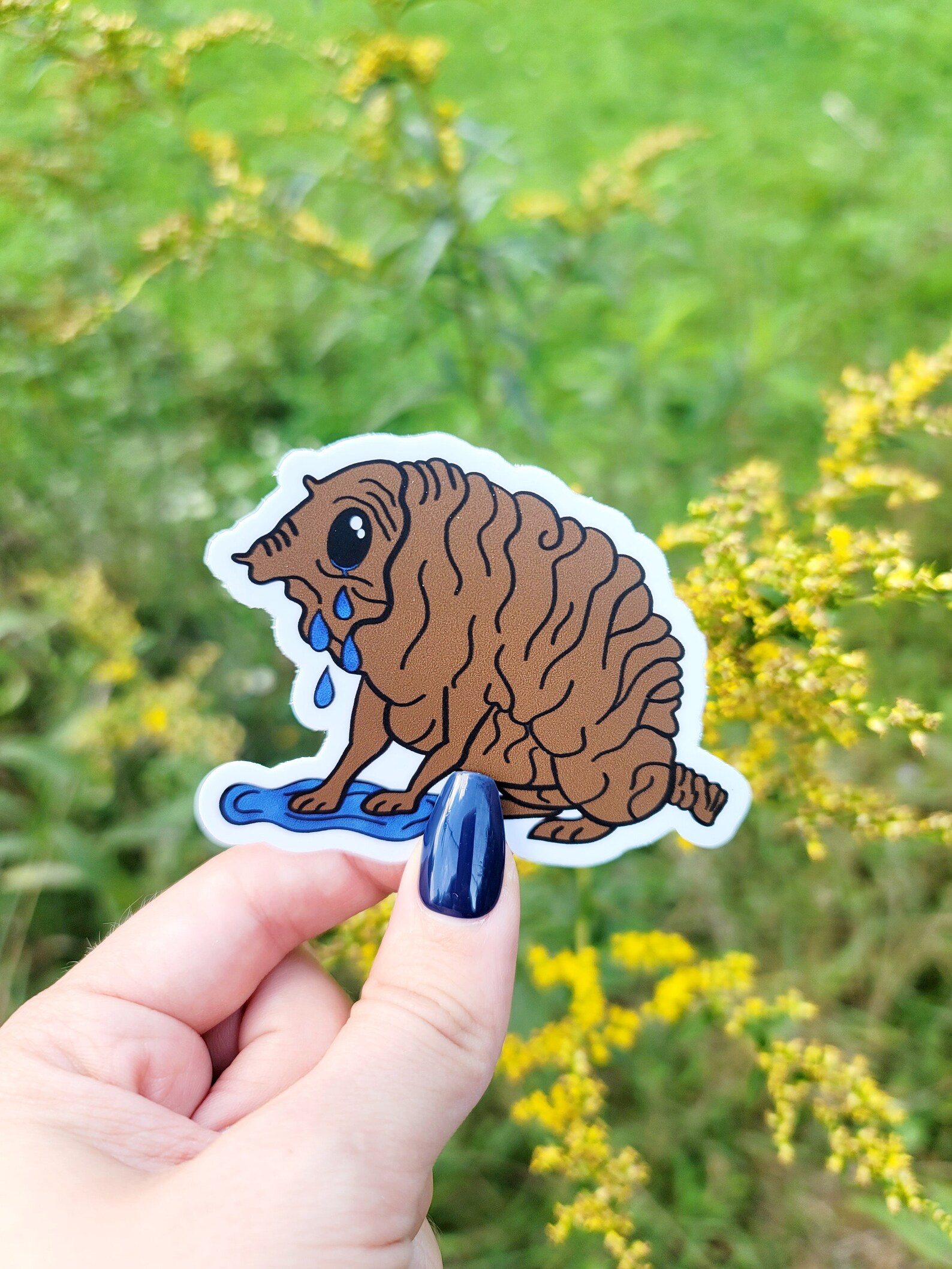 Squonk Cryptid Sticker, Cryptid Art, Cryptid Club, Cryptid Decor ...