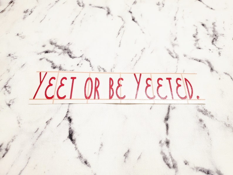 Yeet or Be Yeeted Meme Gifts Meme Life Yeet Decal Yeet | Etsy