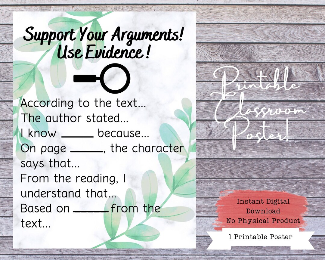 Literary Analysis, Classroom Printable, Classroom Download, Teacher ...