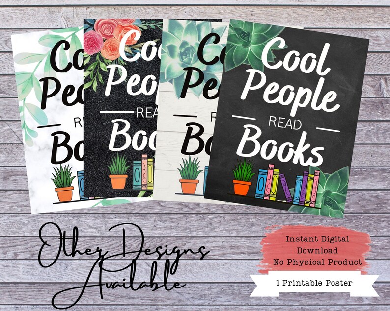 Read Books Poster, Reading Posters, Book Classroom Decor, English ...