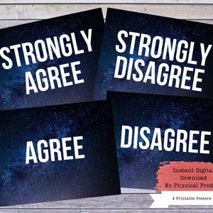 Four Corners Activity Posters, 4 Corners Activity, Classroom Discussion ...