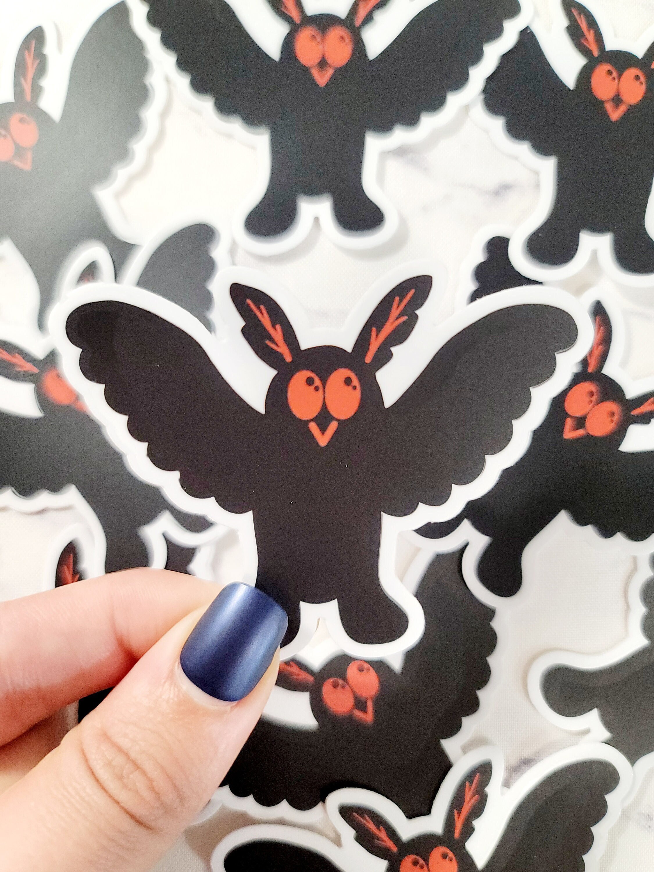 Mothman Sticker 3 Inch Sticker Mothman Gifts Mothman Art - Etsy UK