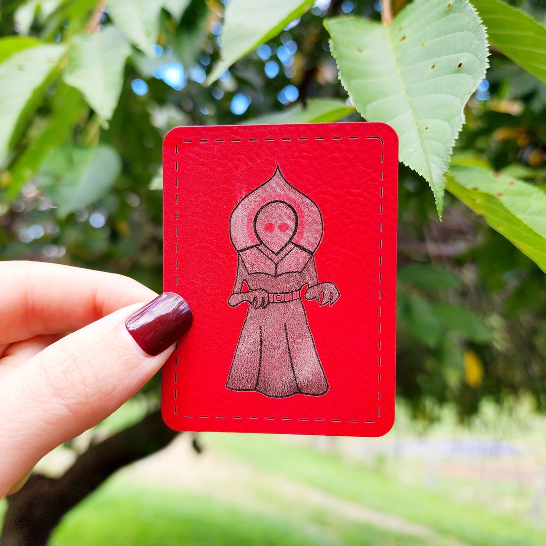 Iron on Leatherette Flatwoods Monster Patch, Cryptid Patch, Engraved ...