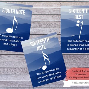 Music Poster Pack, Music Classroom, Music Room Decor, Music Room Art ...