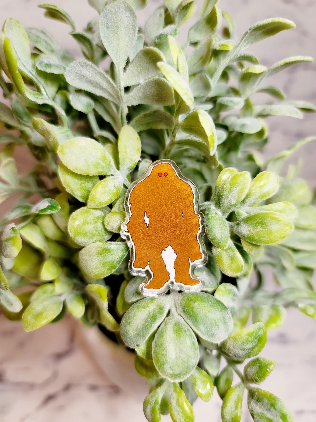 Bigfoot Pin, Bigfoot Gifts, Bigfoot Yeti, Cryptid Buttons, Cryptid Core ...