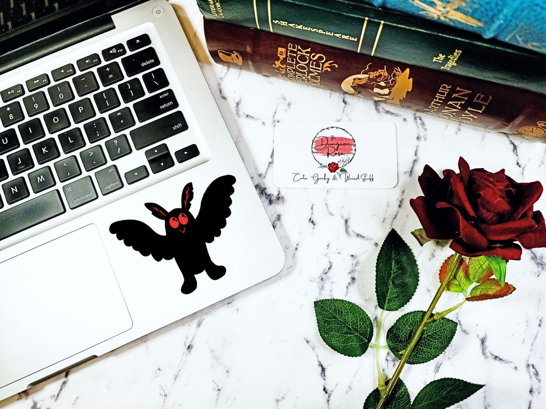 Cute Mothman, Mothman Sticker, Mothman Art, Mothman Car Decal, Cryptid ...