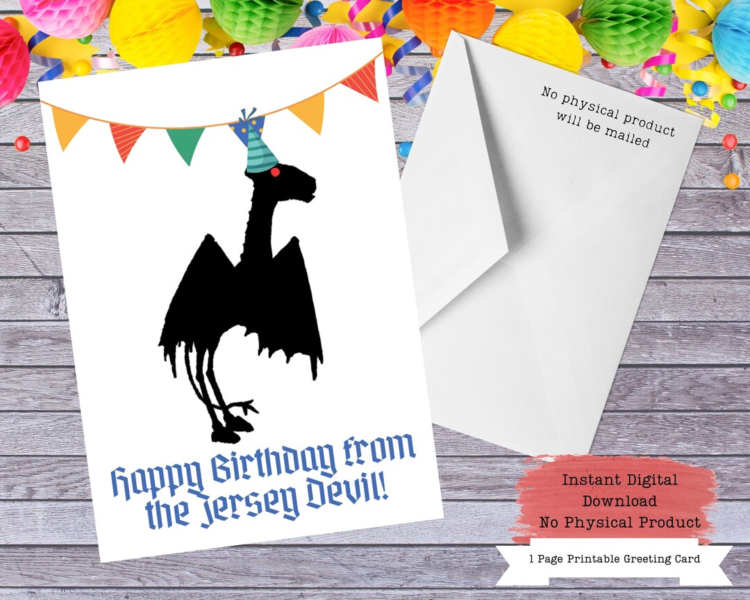 Jersey Devil, Cryptid Gift, Cryptid Art, Cryptid Core, Cryptid Birthday ...