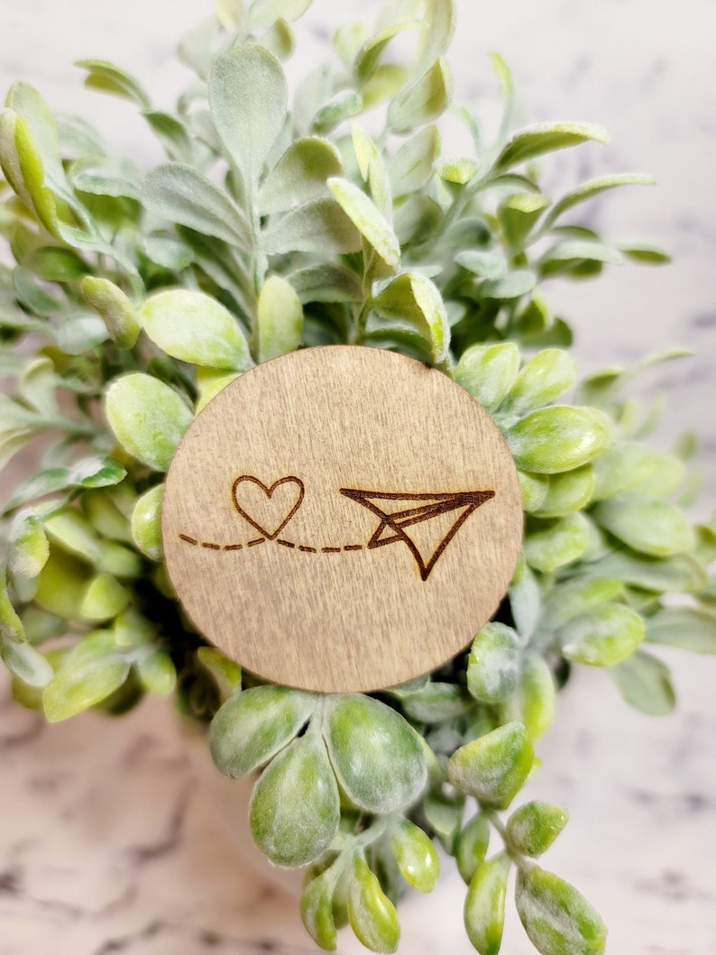 Paper Airplane Airplane Magnet Travel Magnet Adventure - Etsy