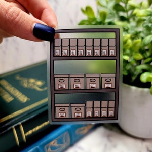 Archival Storage Clear Sticker, Archival Boxes, Archivist Sticker ...