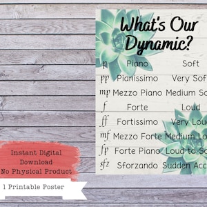 What's Our Dynamic, Music Room Decor, Music Classroom, Music Teacher ...