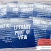 Literary Point of View Printable Poster Set, Literature Poster, High ...