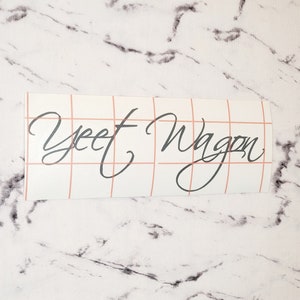 Yeet Sticker, Meme Car Decal, Meme Bumper Sticker, Yeet Decal, Yeet Oof ...