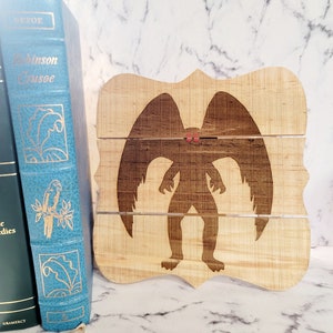 Mothman Sign Mothman Art Mothman Believes in You Mothman - Etsy