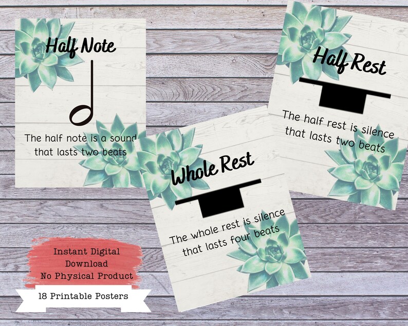 Music Poster Pack Music Classroom Music Room Art Music Room | Etsy