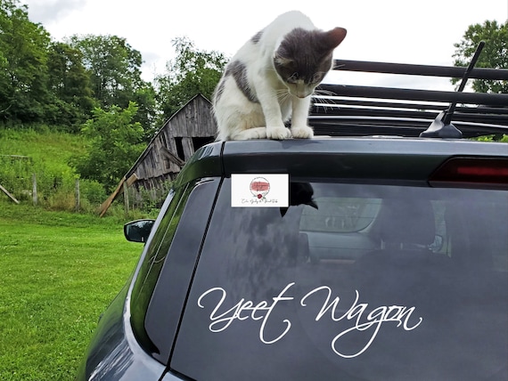 Yeet Sticker Meme Car Decal Meme Bumper Sticker Yeet Decal | Etsy