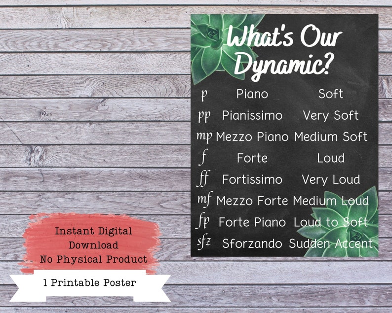 What's Our Dynamic, Music Poster Pack, Music Room Art, Band Director ...
