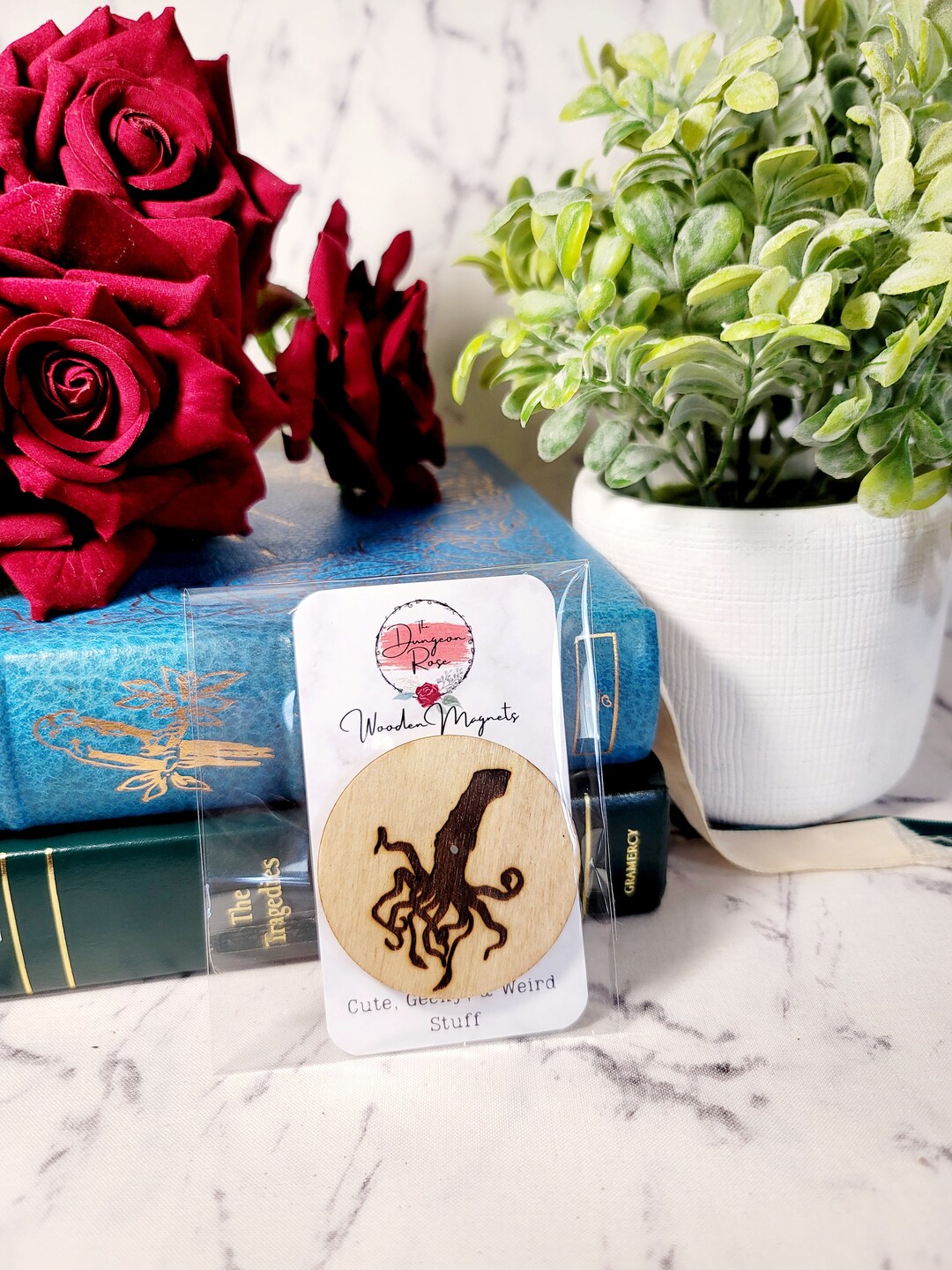 Kraken Cryptid Kitchen Cryptid Magnet Cryptid Gift Cryptid - Etsy.de