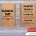 Historical Eras Printable Posters, History Timeline, World History ...