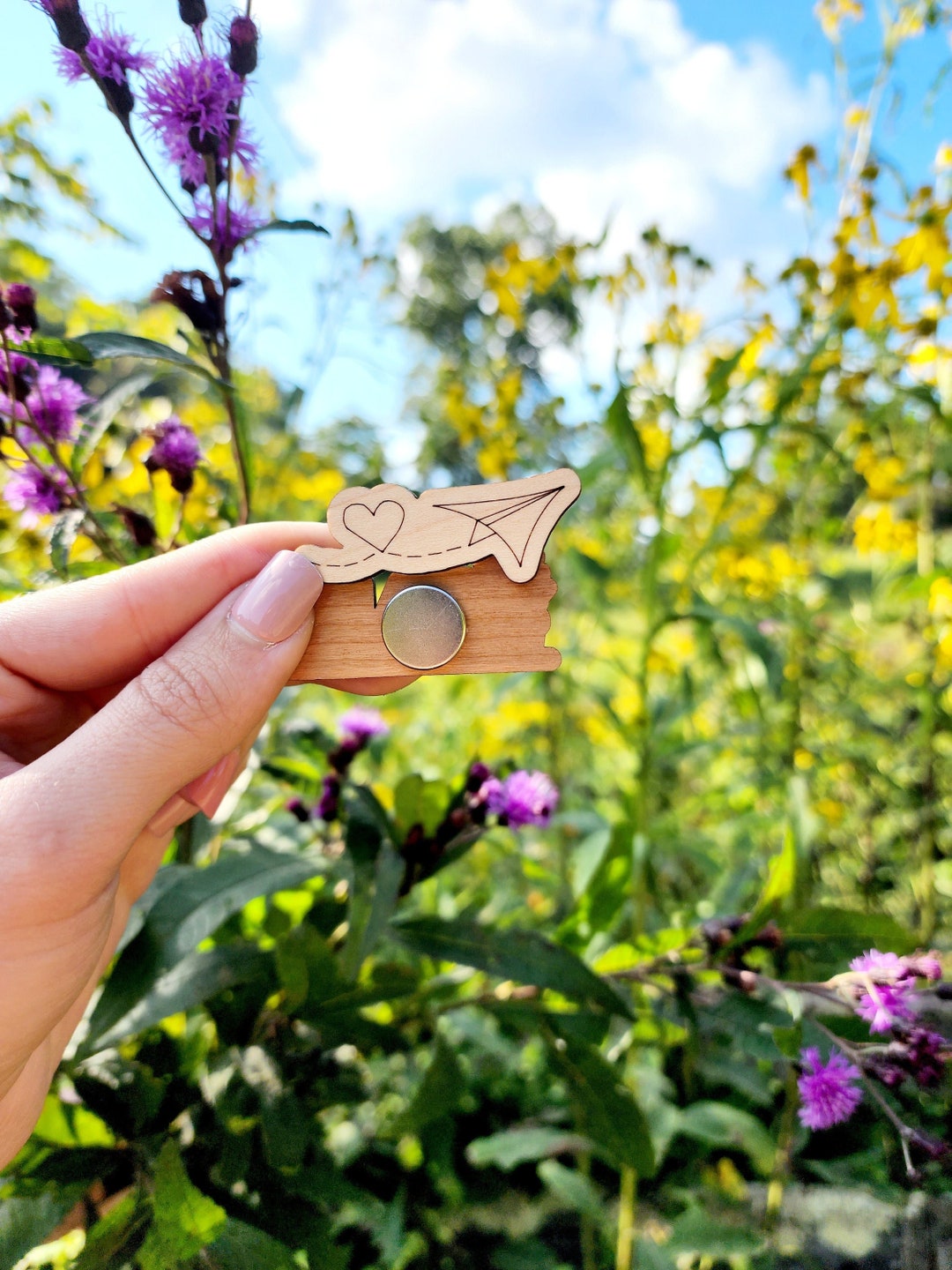 Paper Airplane Magnet Travel Magnet Origami Magnet - Etsy