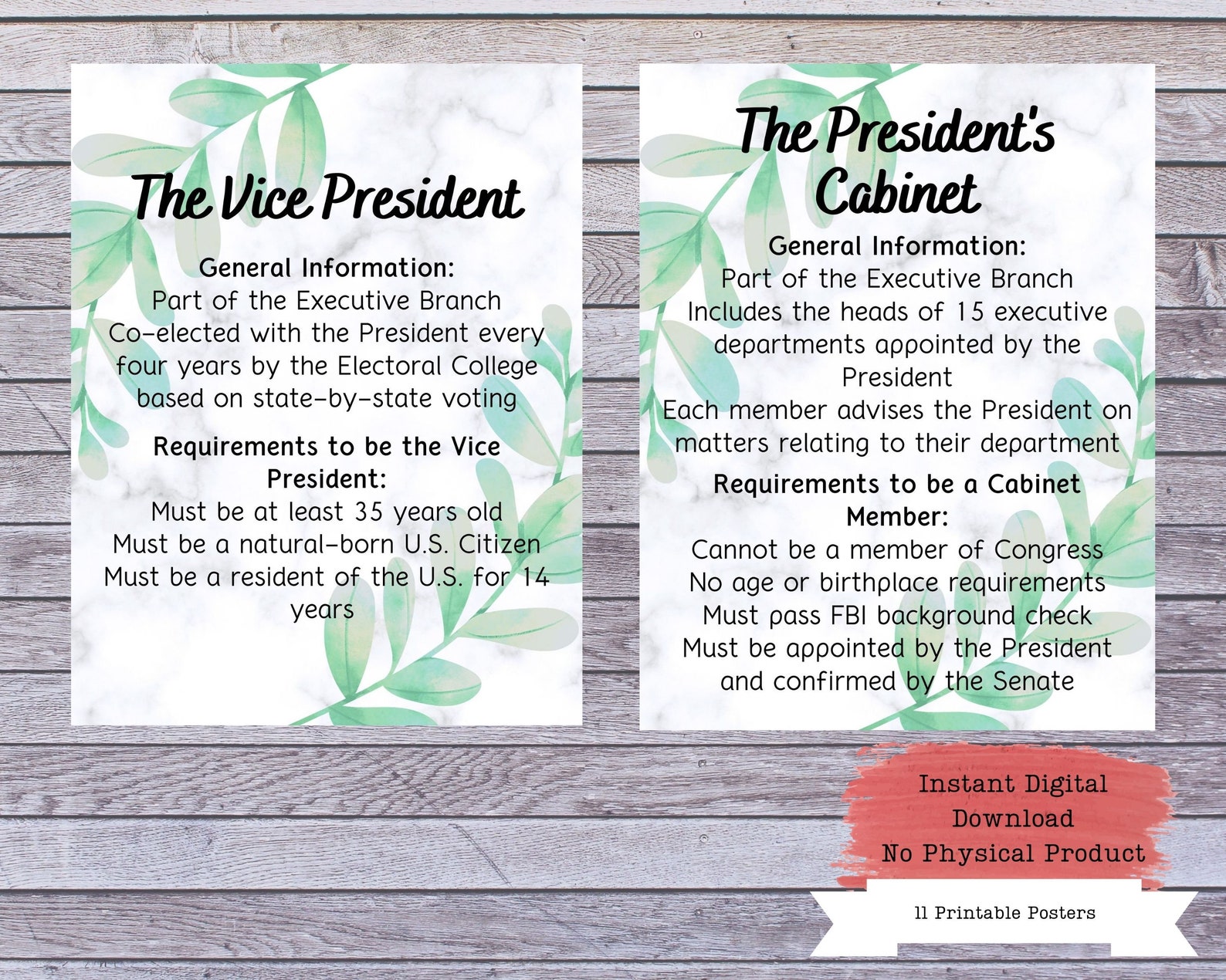 US Government Posters History Decor History Poster Social - Etsy