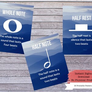 Music Poster Pack, Music Classroom, Music Room Decor, Music Room Art ...